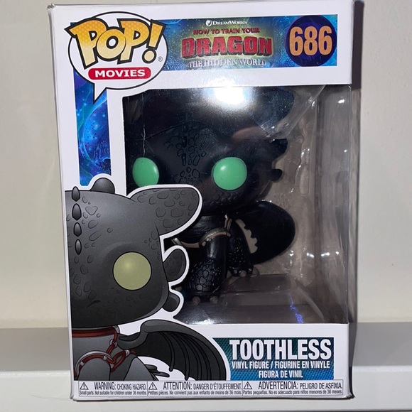 Toys | Toothless How To Train Your Dragon Pop Funko | Poshmark
